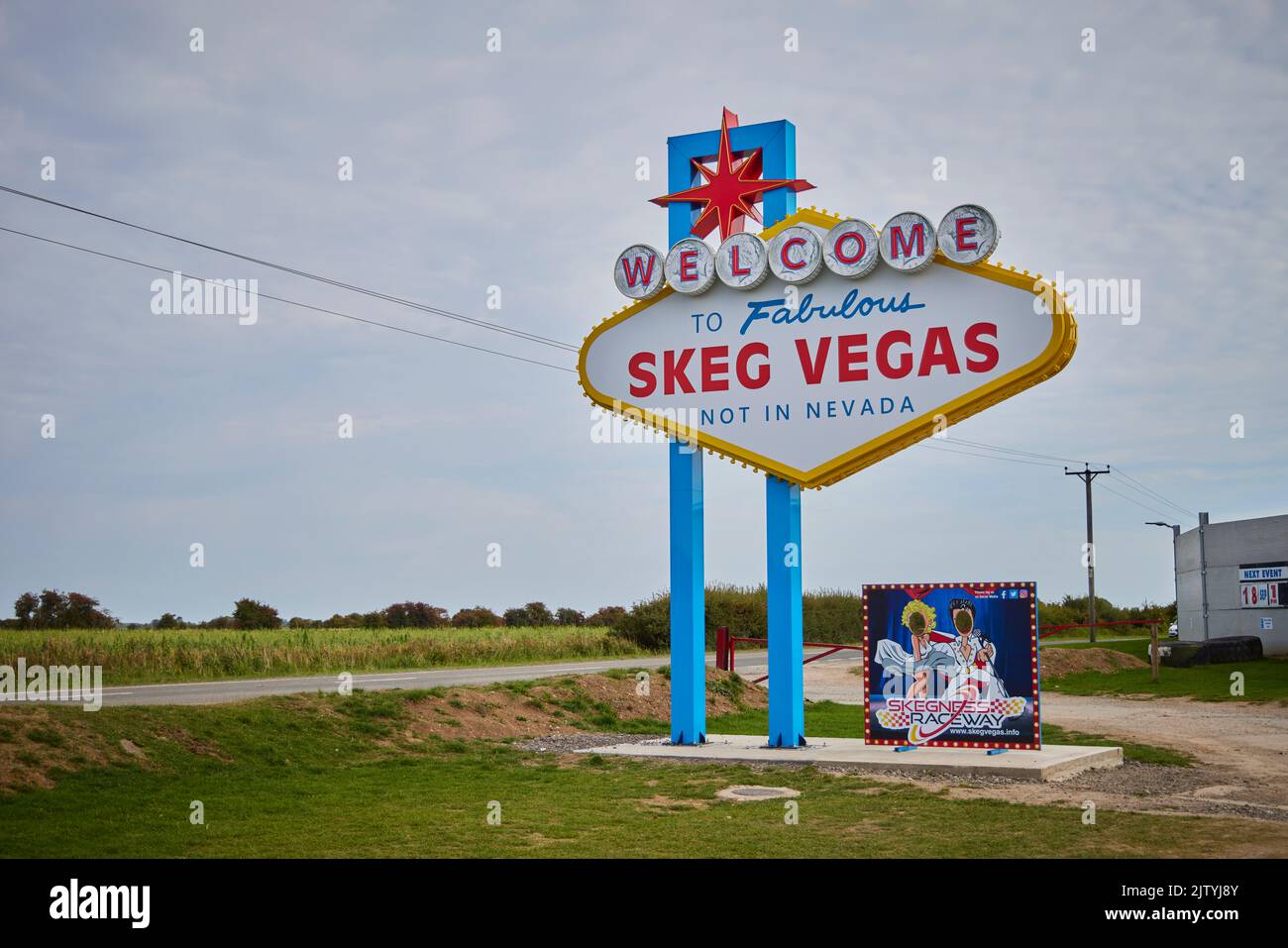 Skegness Raceway Sign- Welcome to fabulous Skeg Vegas, not in Nevada ...