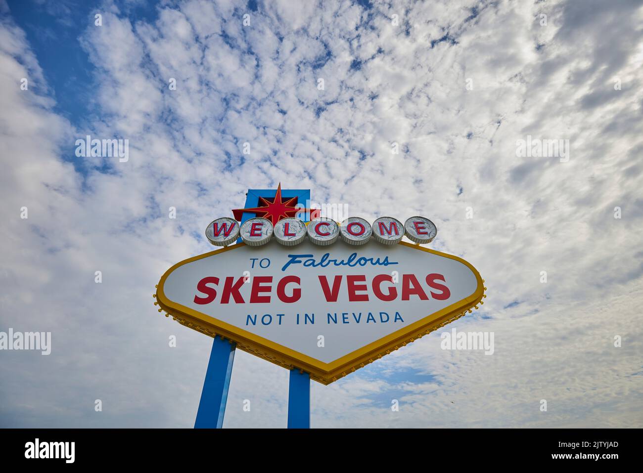 Skegness Raceway Sign- Welcome to fabulous Skeg Vegas, not in Nevada ...