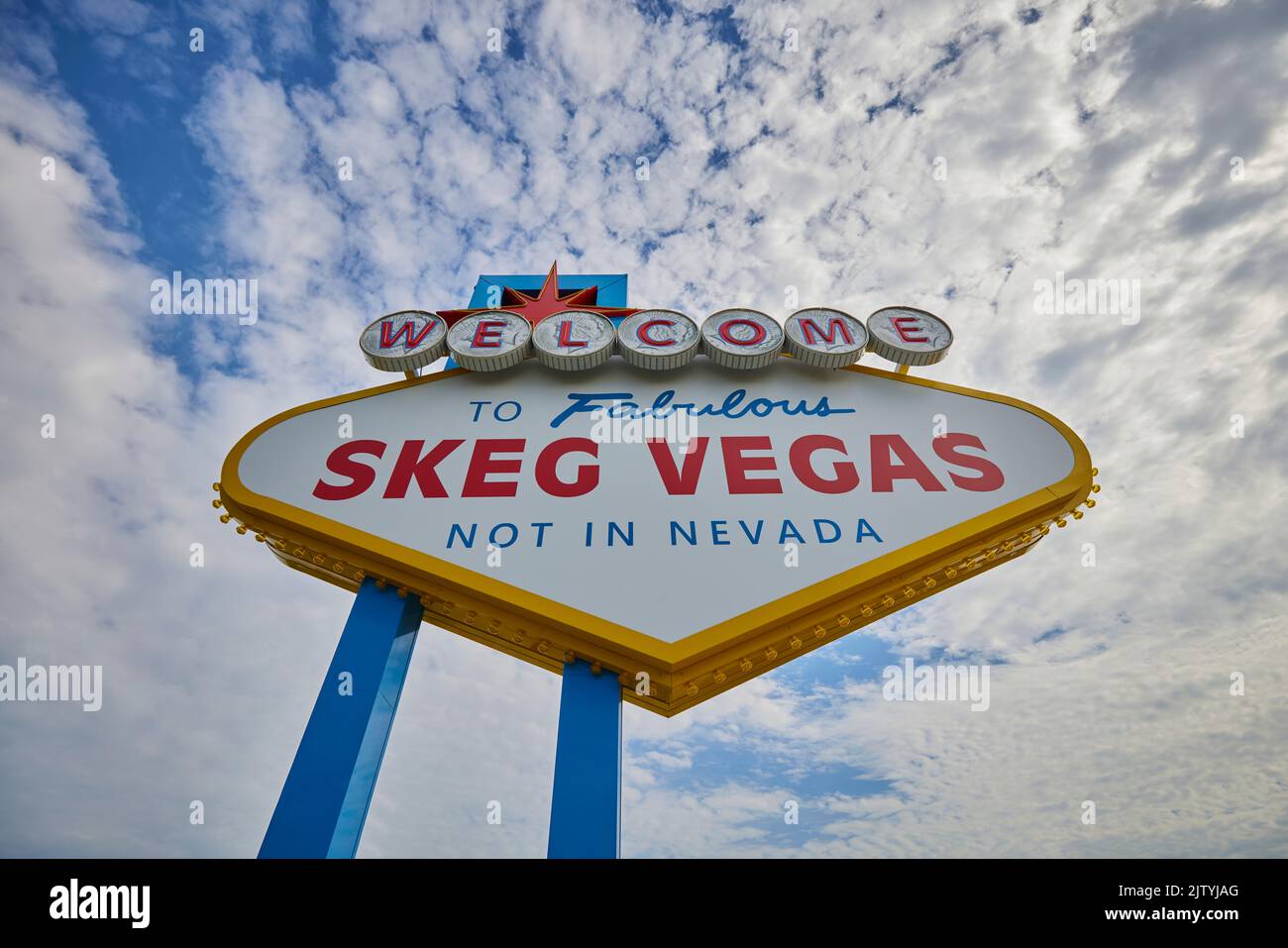 Skegness Raceway Sign- Welcome to fabulous Skeg Vegas, not in Nevada ...