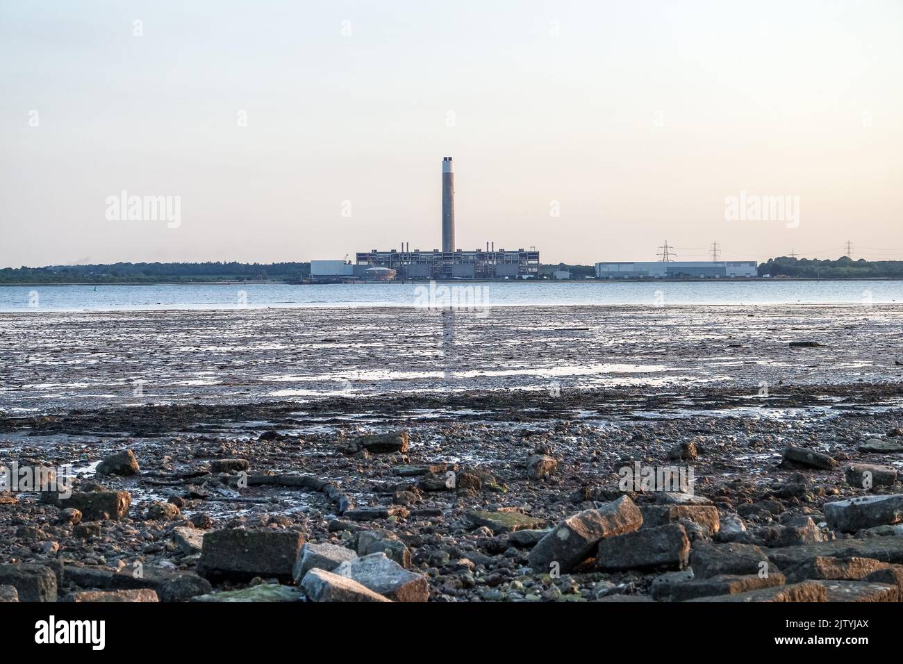 Fawley Power station shut down Stock Photo - Alamy