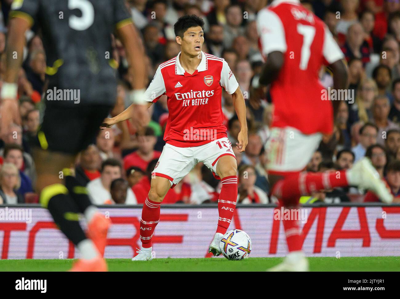 Tomiyasu arsenal 2022 hi-res stock photography and images - Alamy