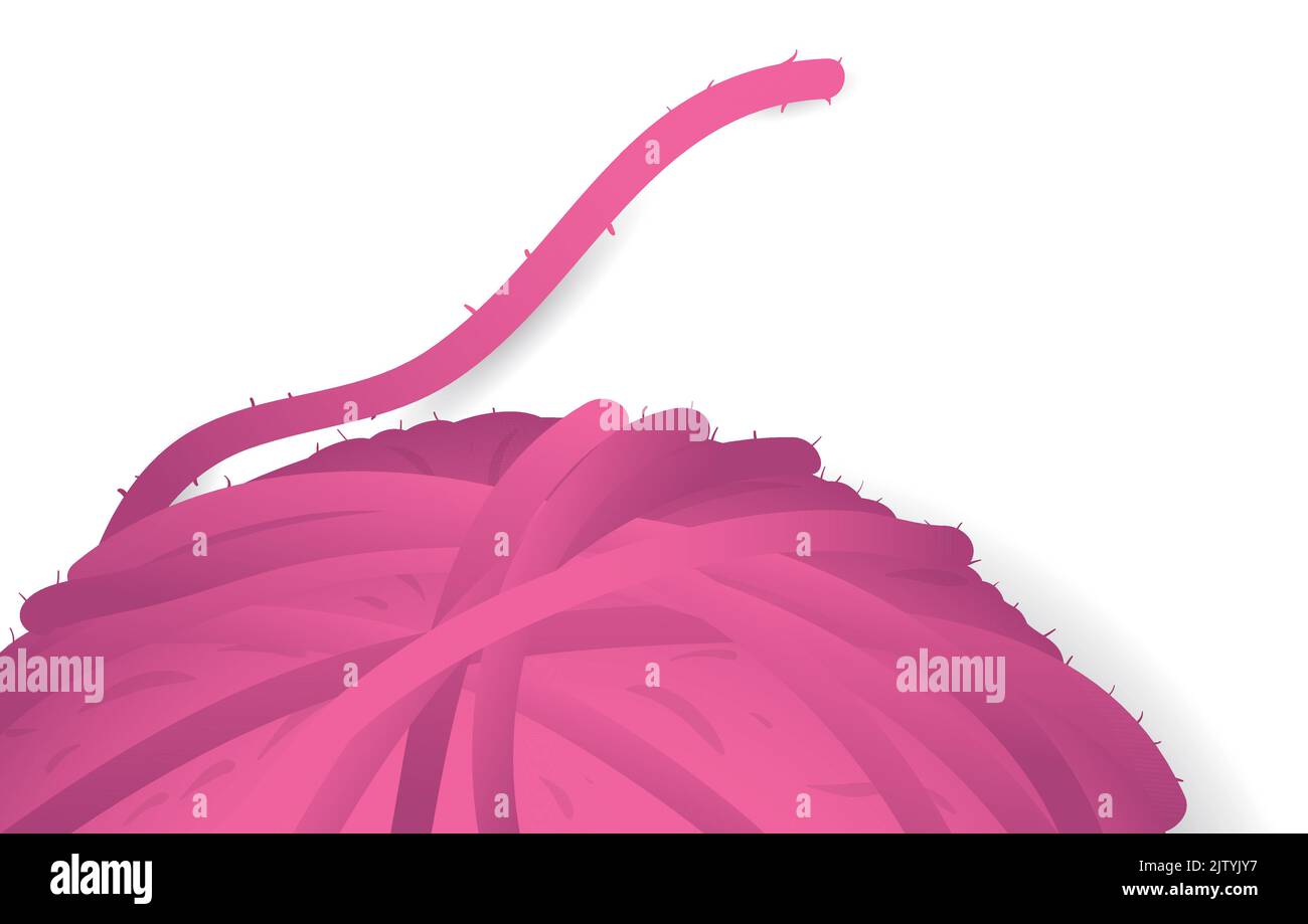 Close up tangled thread Stock Vector Images - Alamy