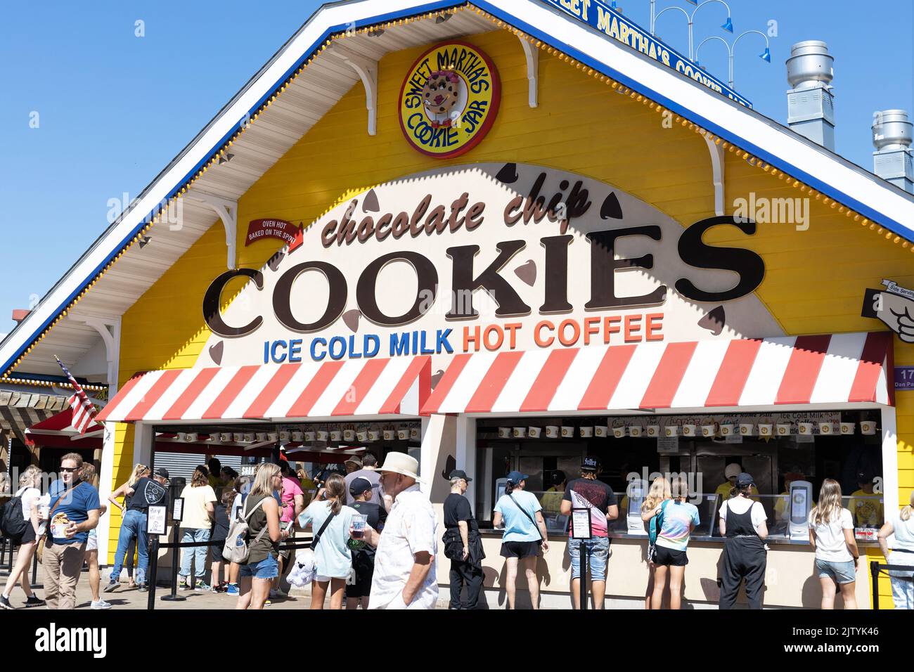 Sweet Martha's Cookie Jar Booth at the Minnesota State Fair in St. Paul ...