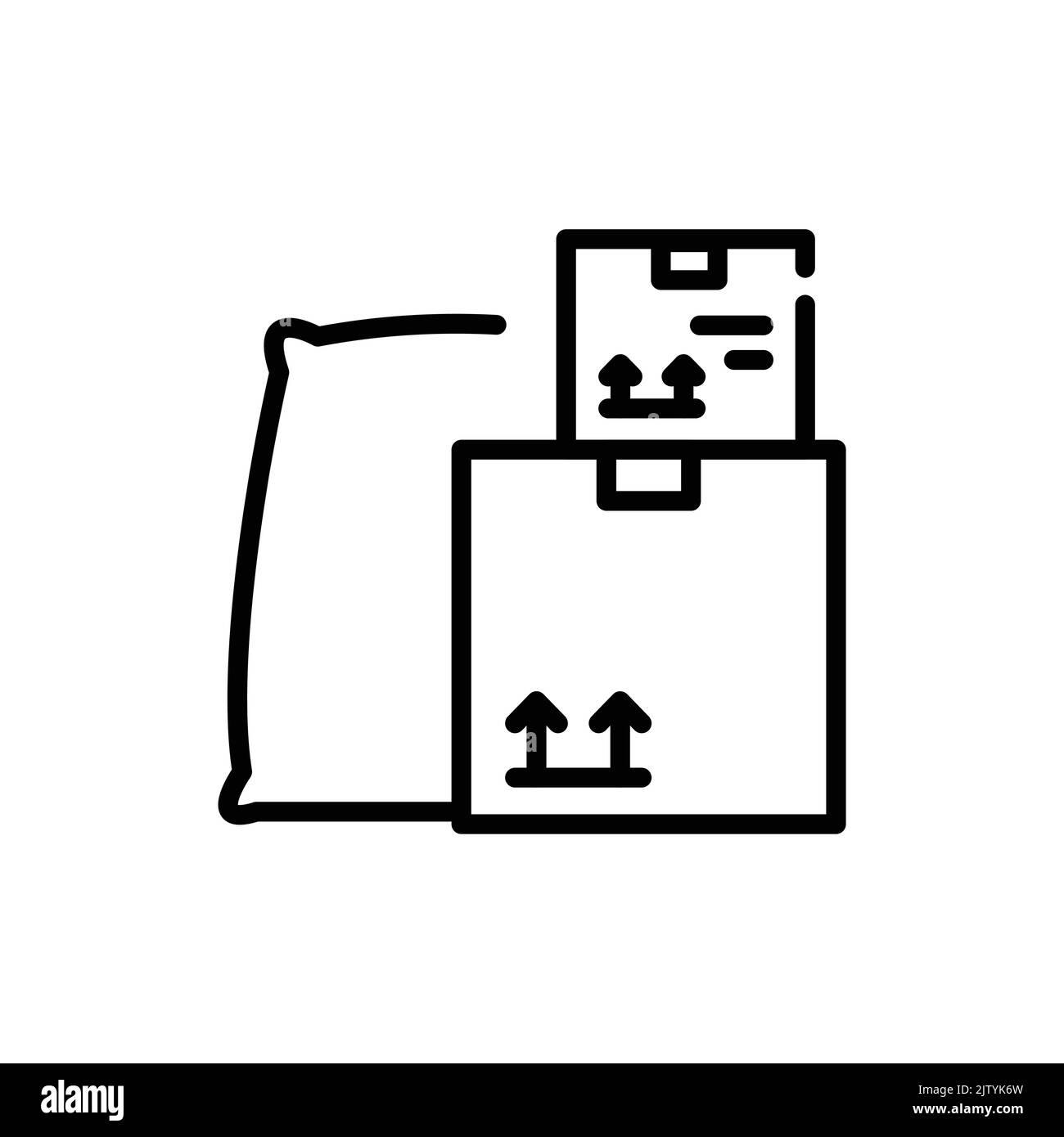 Supplies olor line icon. Pictogram for web page Stock Vector Image ...