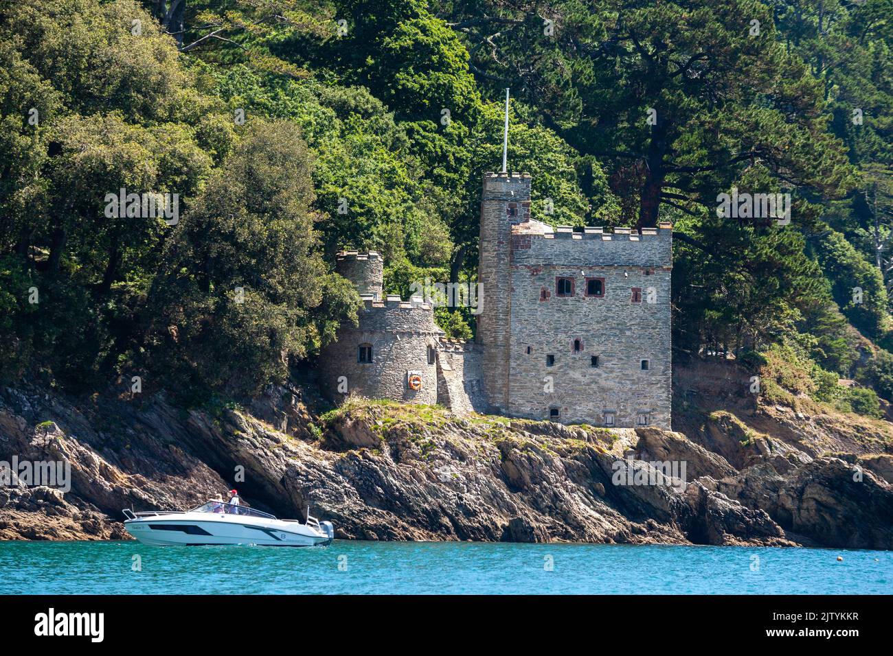 Kingswear Castle is an artillery fort, built to protect Dartmouth ...
