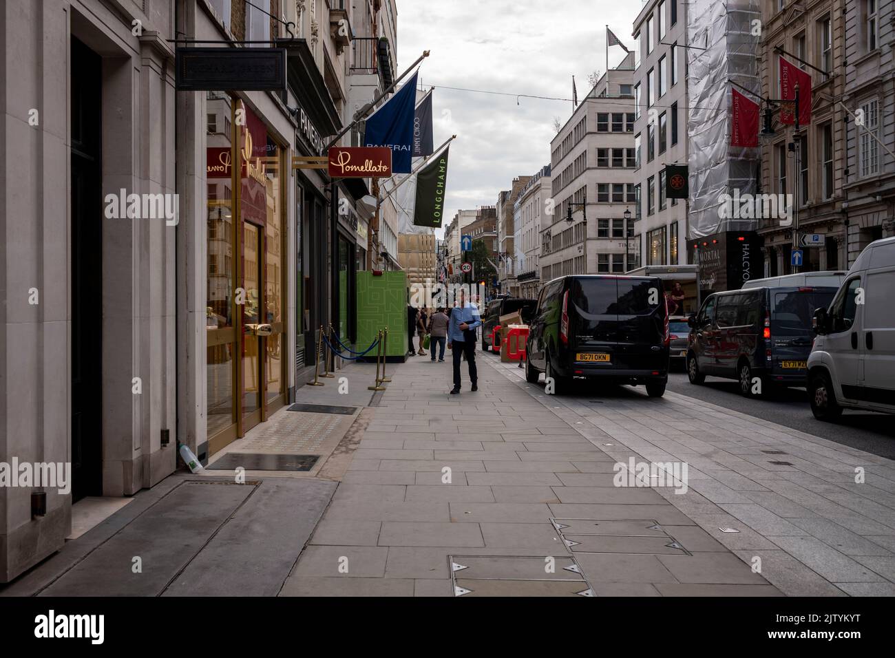 New Bond Street London, UK. 2nd Sep, 2022. New Bond Street, home to ...