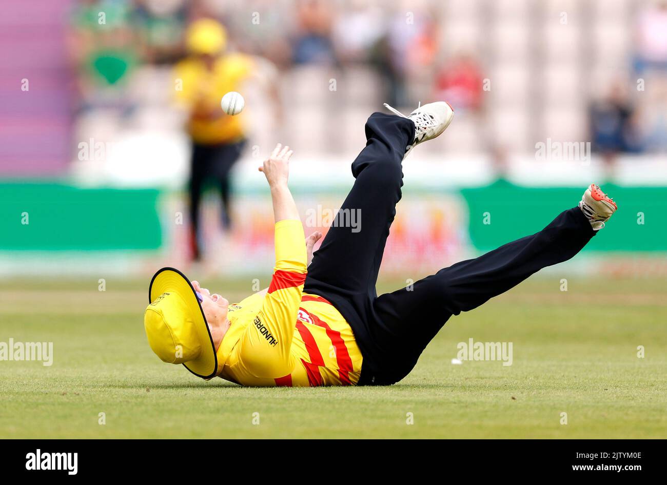 Trent Rocket's Elyse Villani catches the ball of Southern Brave's ...