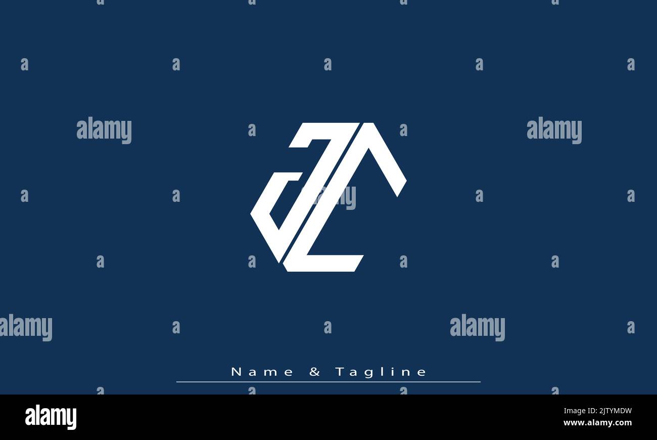 Alphabet letters Initials Monogram logo JC , CJ Stock Vector Image ...