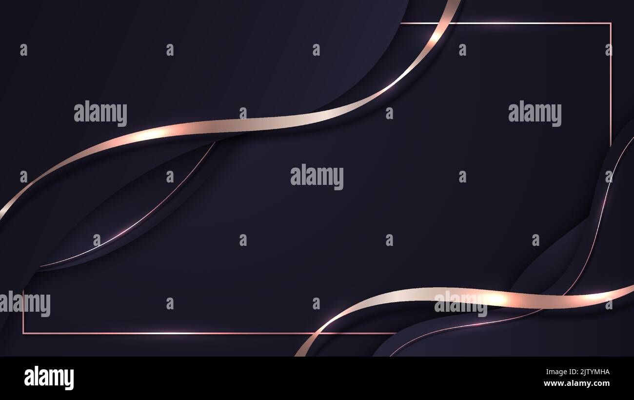 Luxury purple gold lines background Stock Vector Images - Alamy