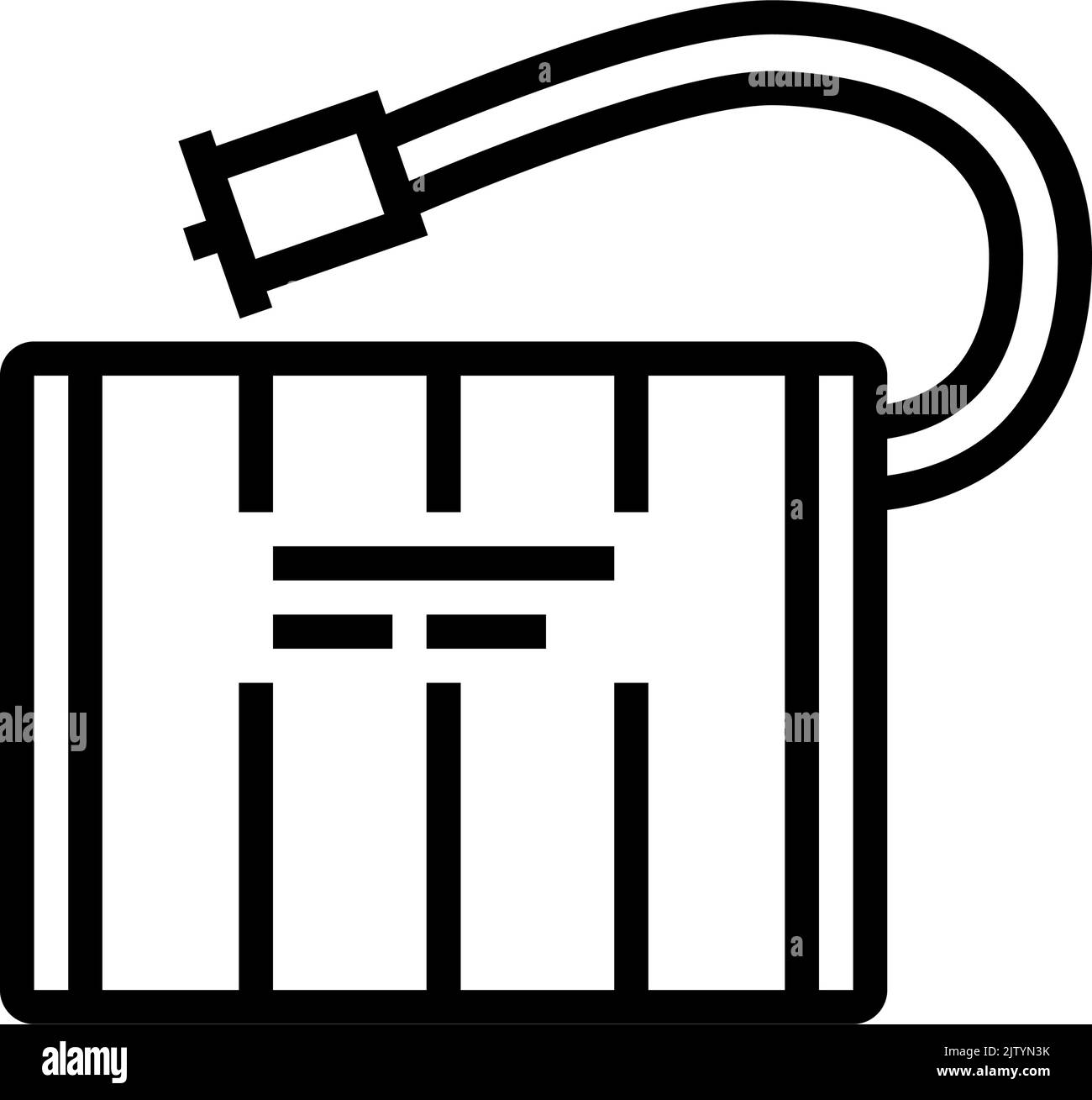 lithium ion li-ion battery line icon vector illustration Stock Vector ... lithium ion li-ion battery line icon vector illustration Stock Vector ...