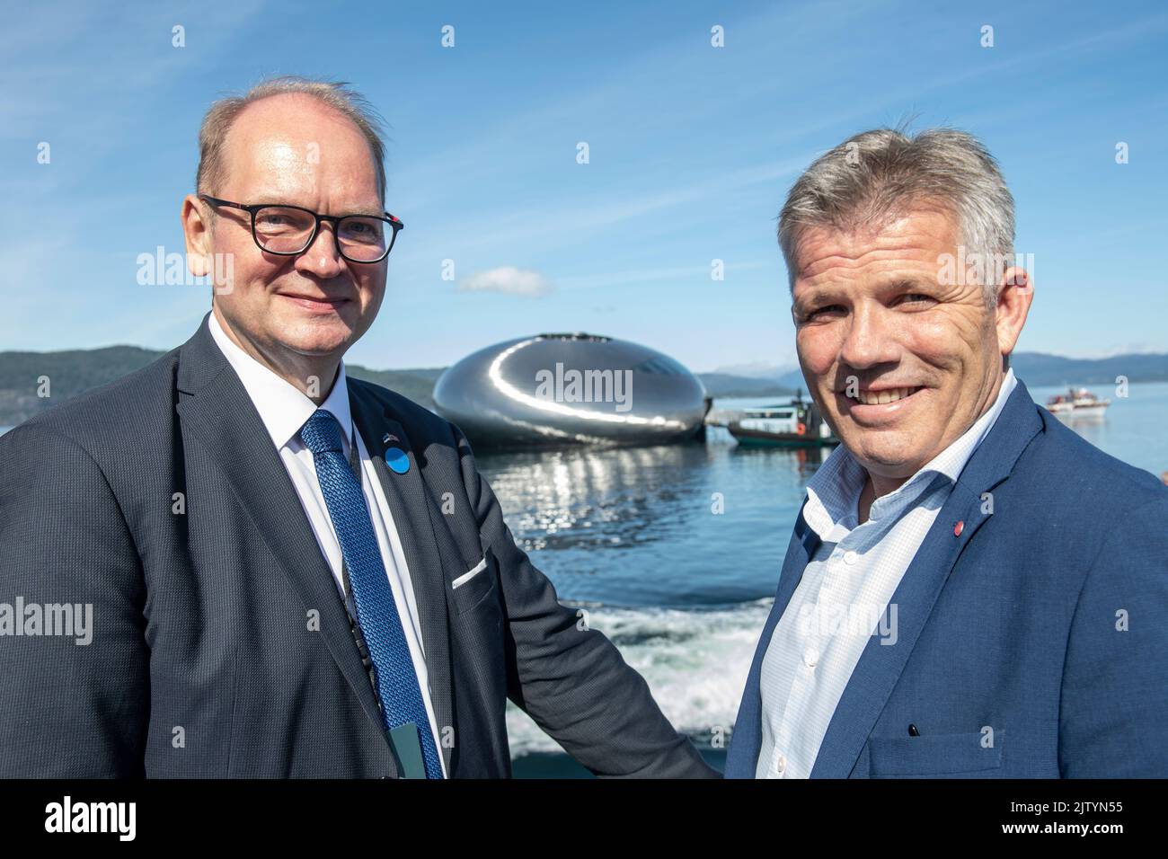 Rosendal in Hardanger 20220902.The ambassador to Estonia in Norway ...