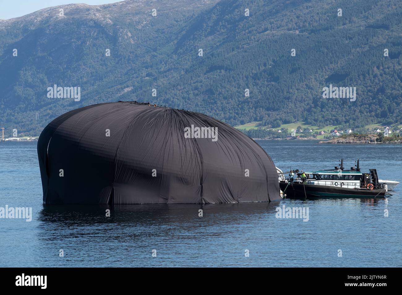 Rosendal in Hardanger 20220902.Unveiling of Salmon Eye in the ...