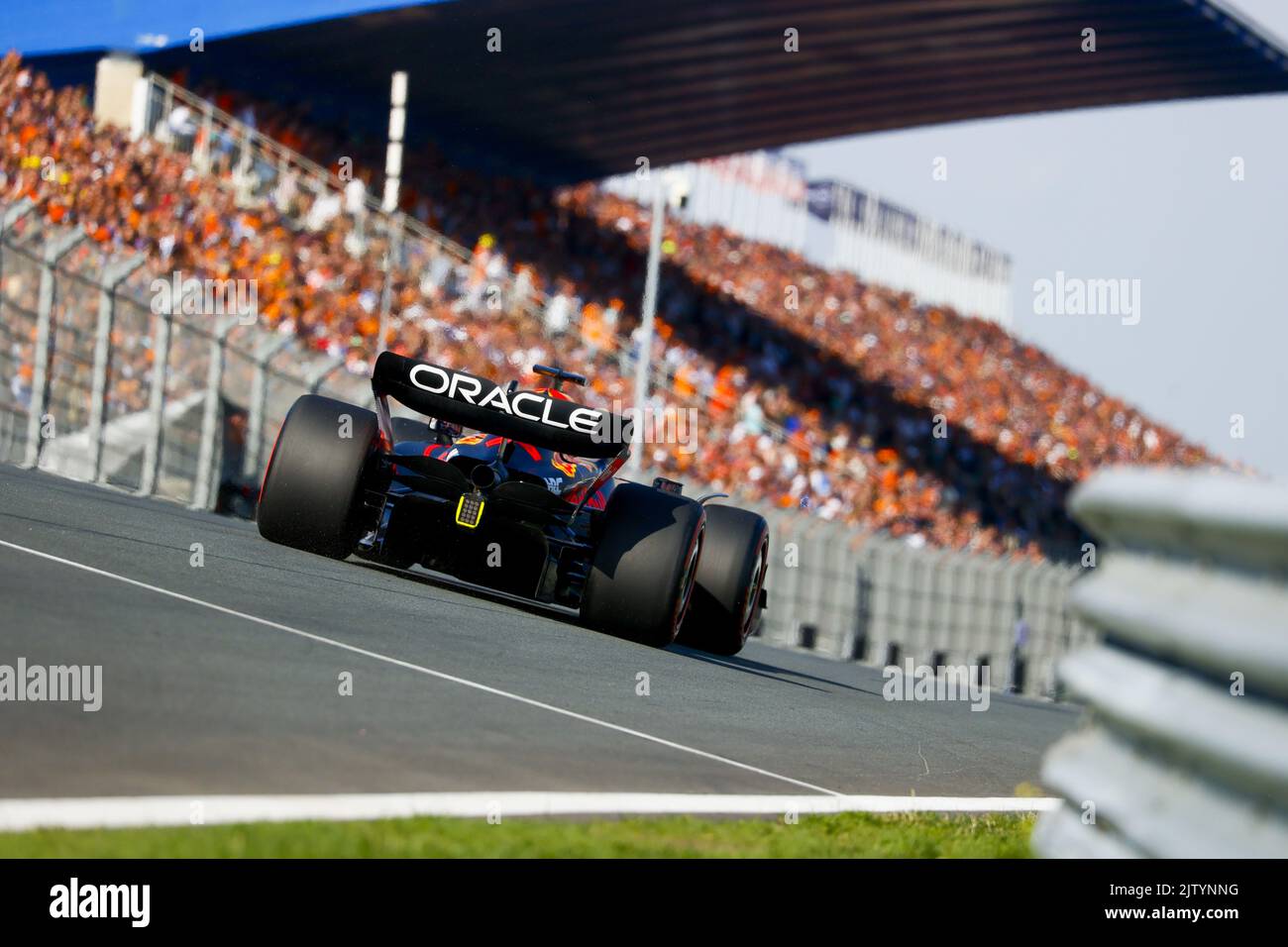 Zandvoort, Netherlands. 02nd Sep, 2022. ZANDVOORT - Max Verstappen (Red Bull Racing) during the ...