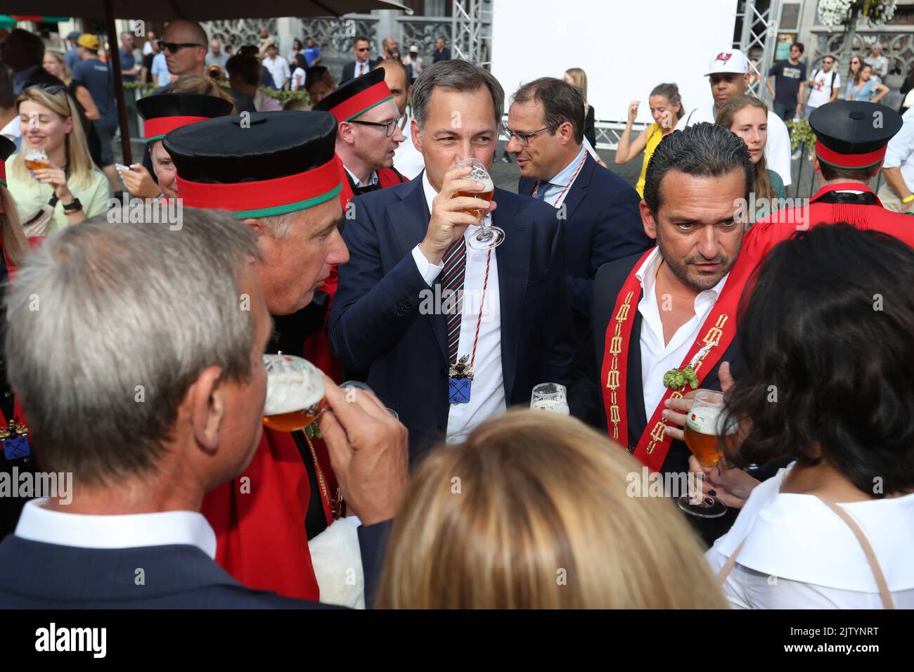 Prime Minister Alexander De Croo pictured during the 2022 edition of ...