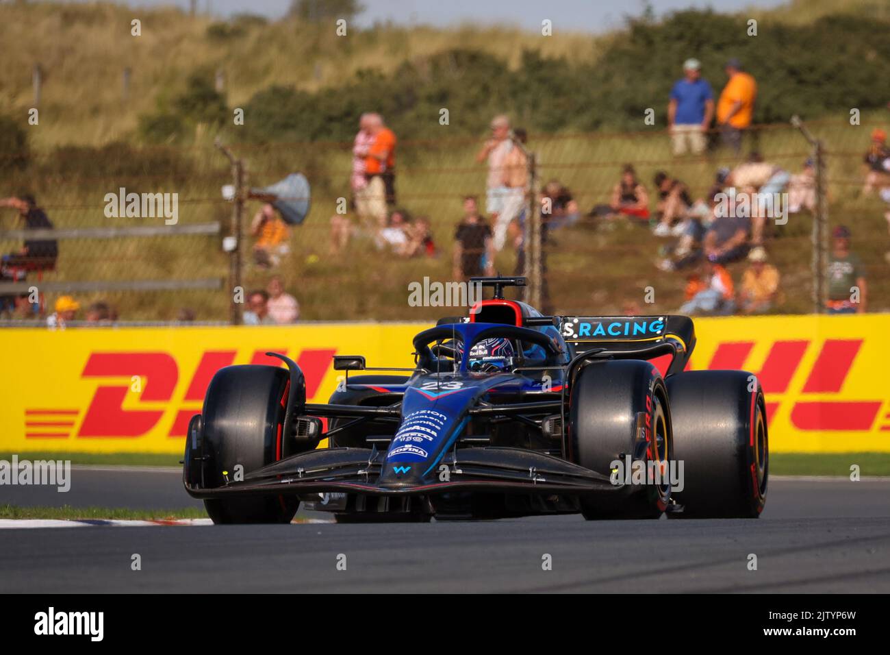 ZANDVOORT, NETHERLANDS - SEPTEMBER 2: Alex Albon of United Kingdom and ...