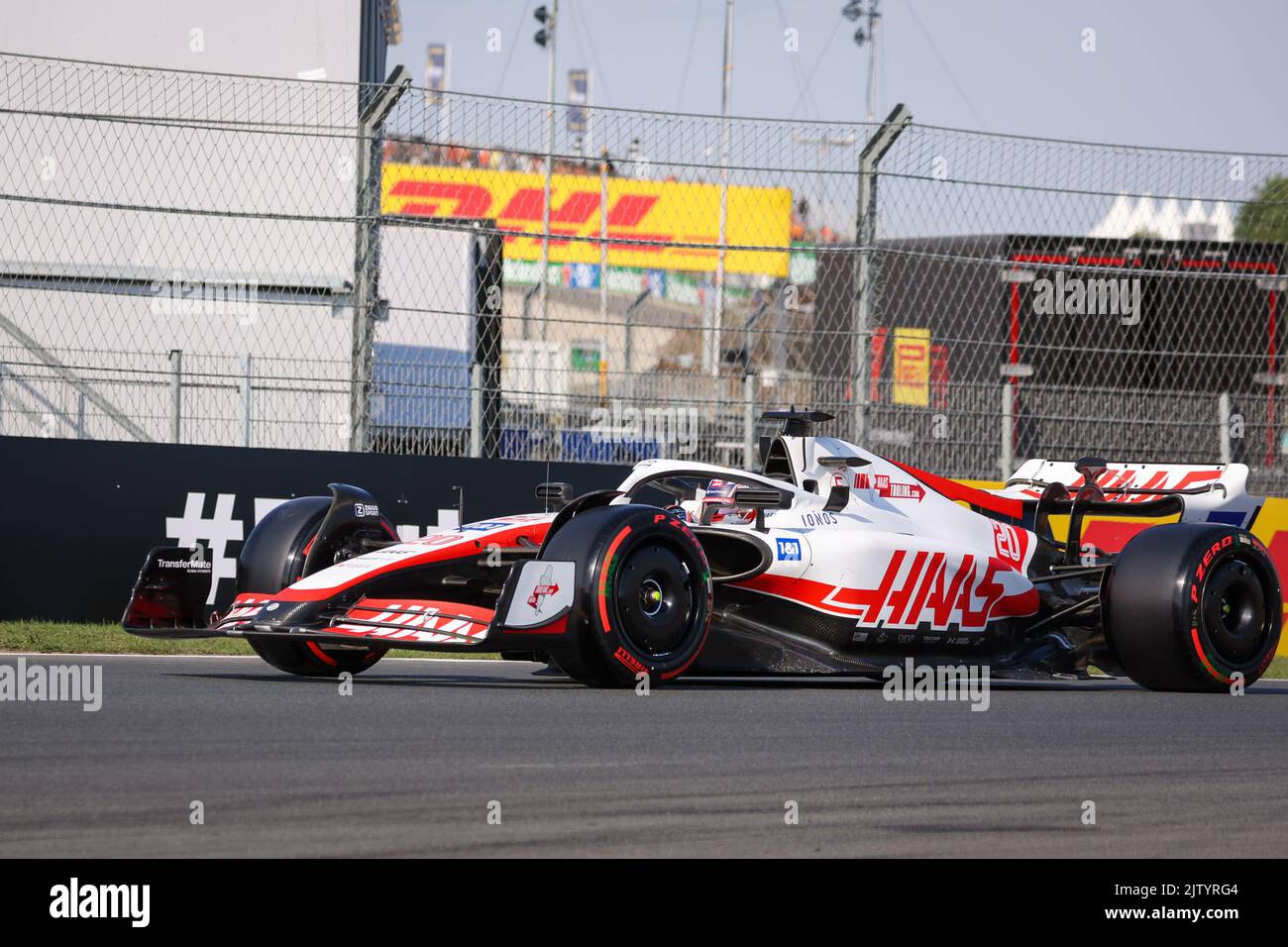 ZANDVOORT, NETHERLANDS - SEPTEMBER 2: Kevin Magnussen of Denmark and ...