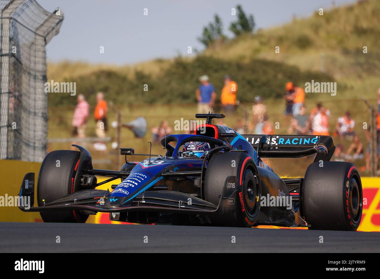 ZANDVOORT, NETHERLANDS - SEPTEMBER 2: Alex Albon of United Kingdom and ...