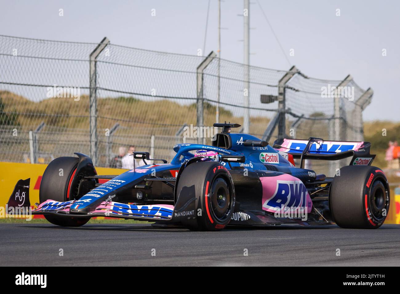 ZANDVOORT, NETHERLANDS - SEPTEMBER 2: Fernando Alonso of Spain and ...