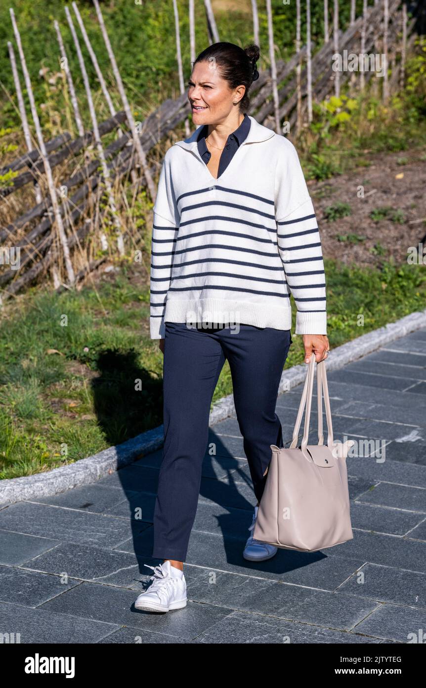 Crown Princess Victoria visited the Osmund wreck on Friday September 02 ...