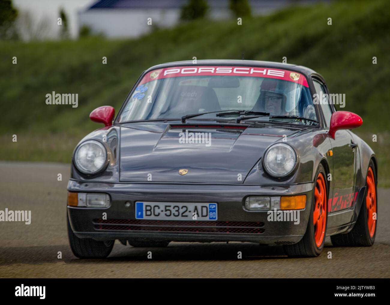 Couse de voiture de sport Circuit d'Abbeville Stock Photo - Alamy