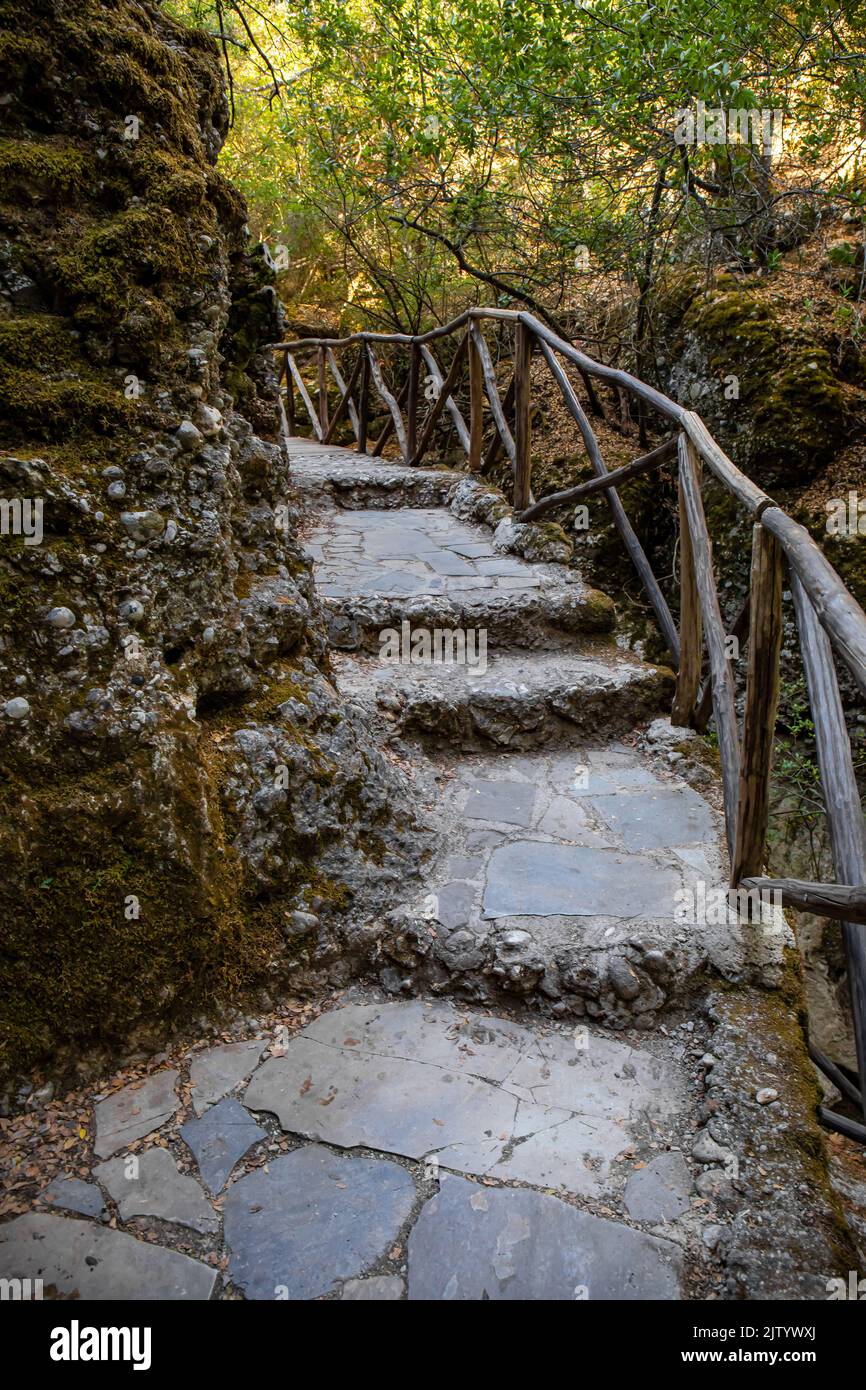 Butterfly valley on Rhodes island, Greece Stock Photo - Alamy