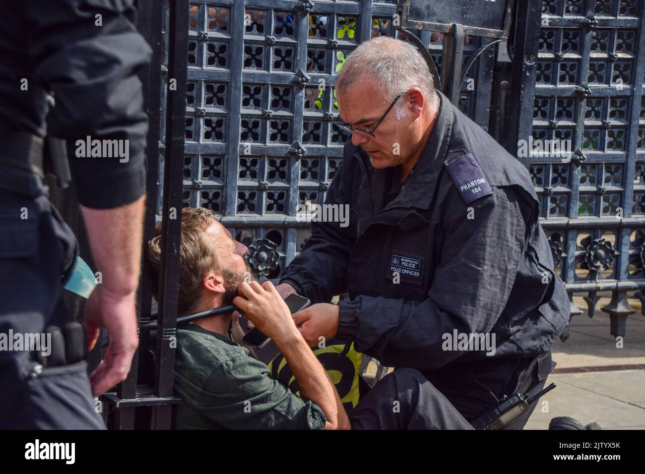 Neck lock climate hi-res stock photography and images - Alamy