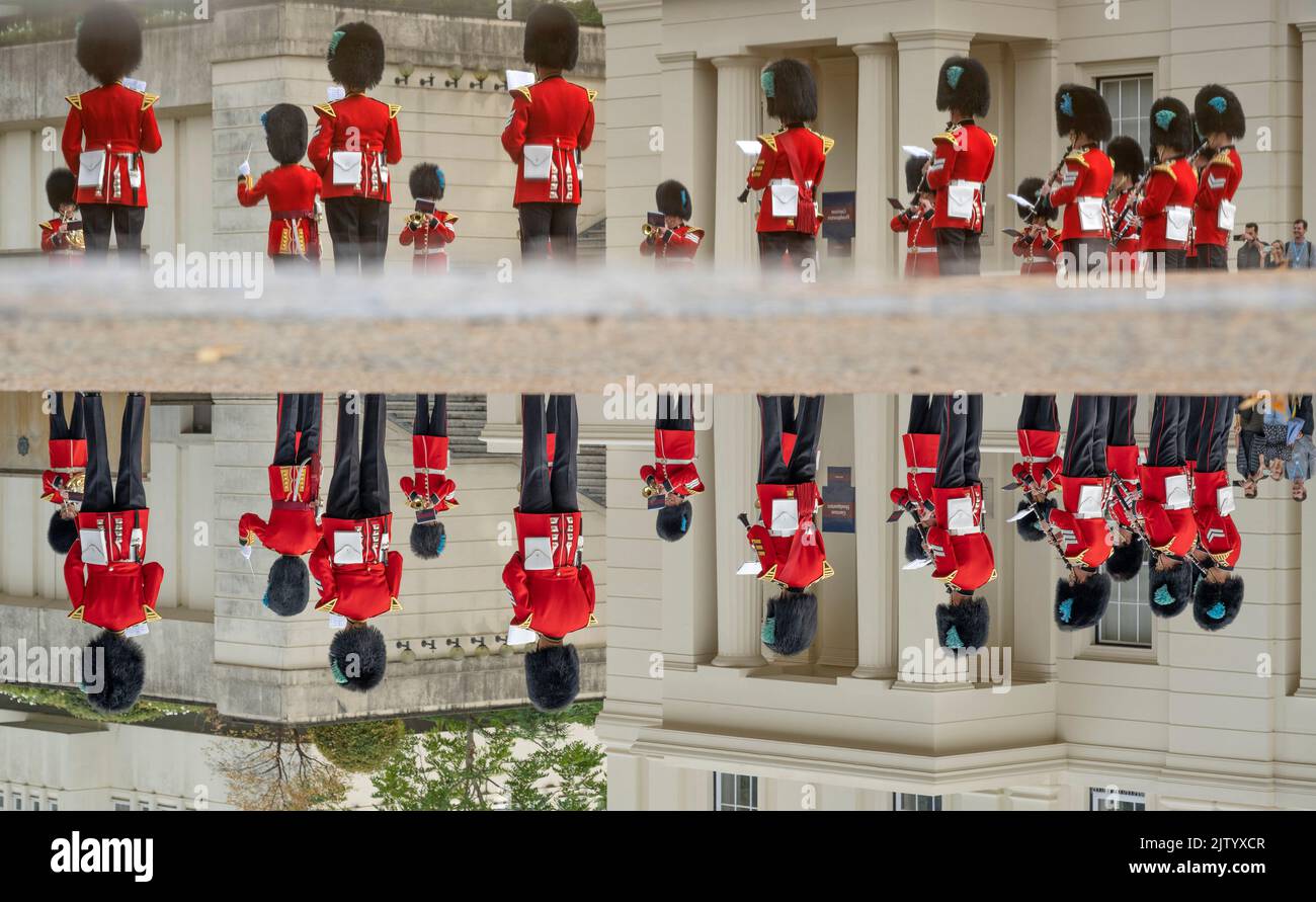 Wellington Barracks, London, UK. 2 September 2022. Number 12 Company ...
