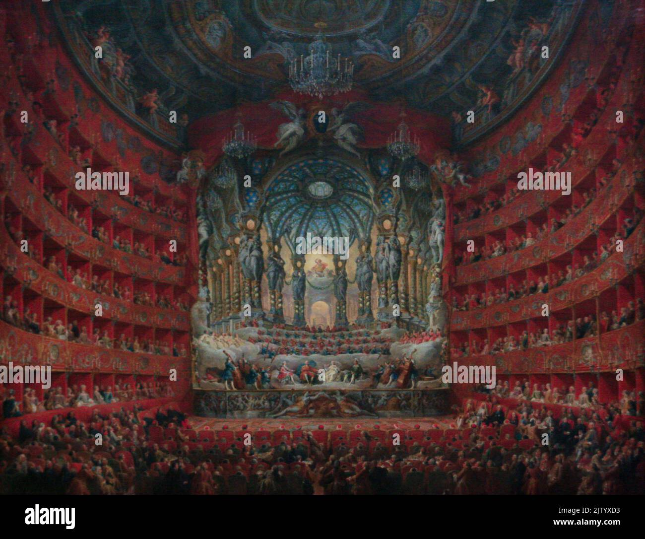 Musical feast given by Cardinal de La Rochefoucauld at Argentina ...