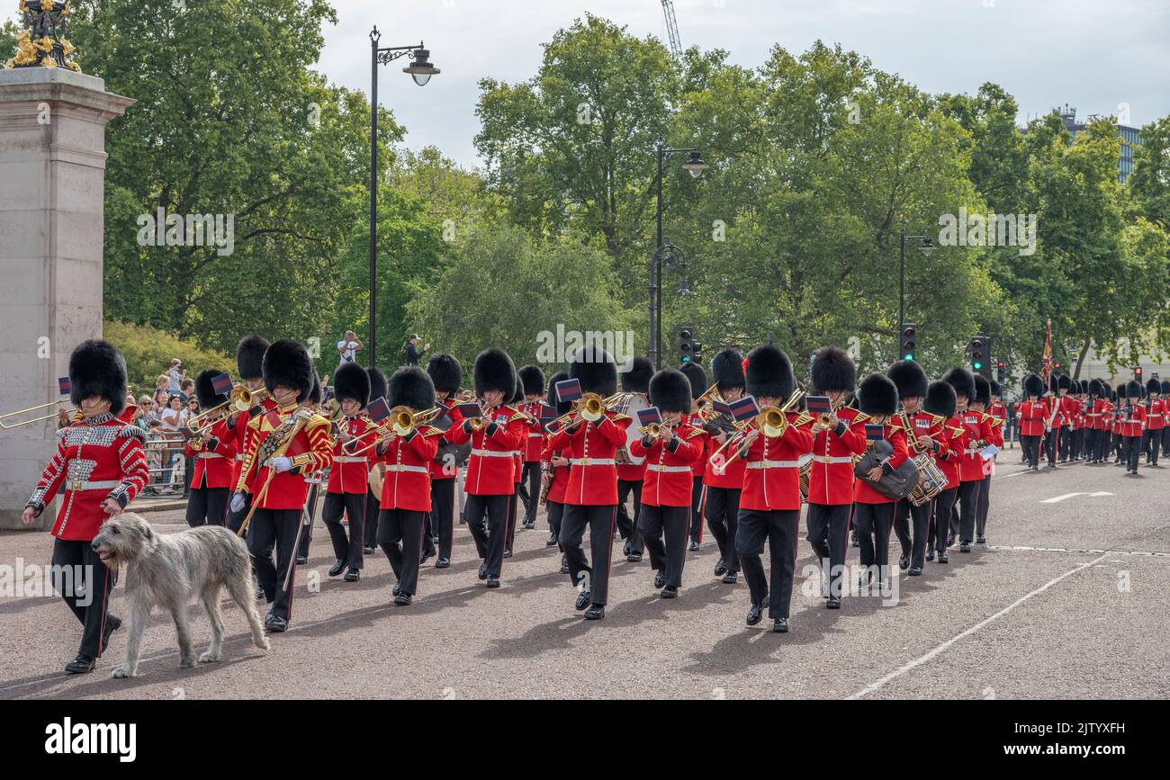 Wellington Barracks, London, UK. 2 September 2022. As part of the Army ...