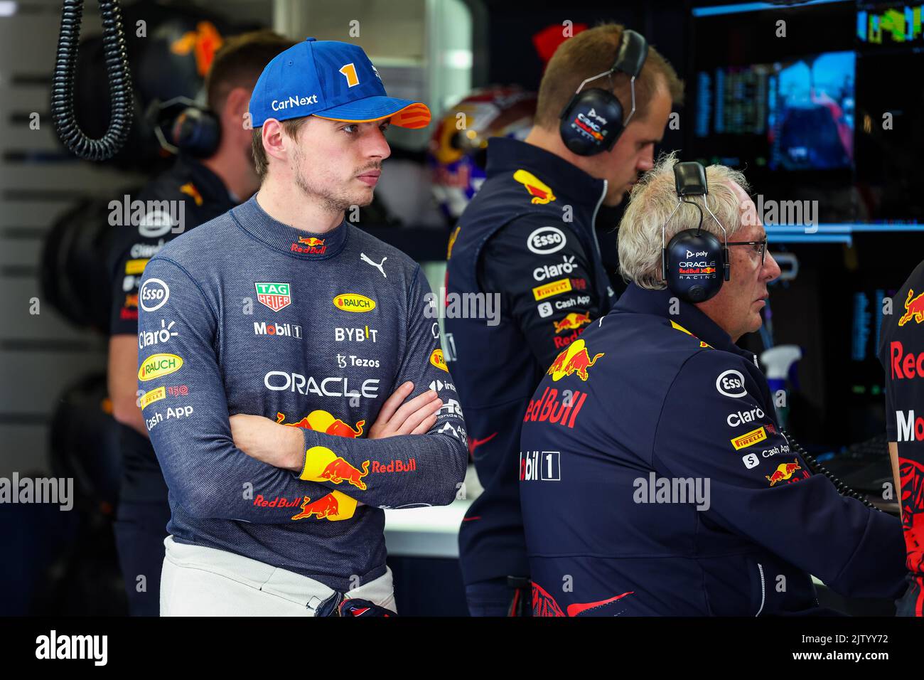Zandvoort, Netherlands . 02nd Sep, 2022. VERSTAPPEN Max (ned), Red Bull Racing RB18, portrait ...