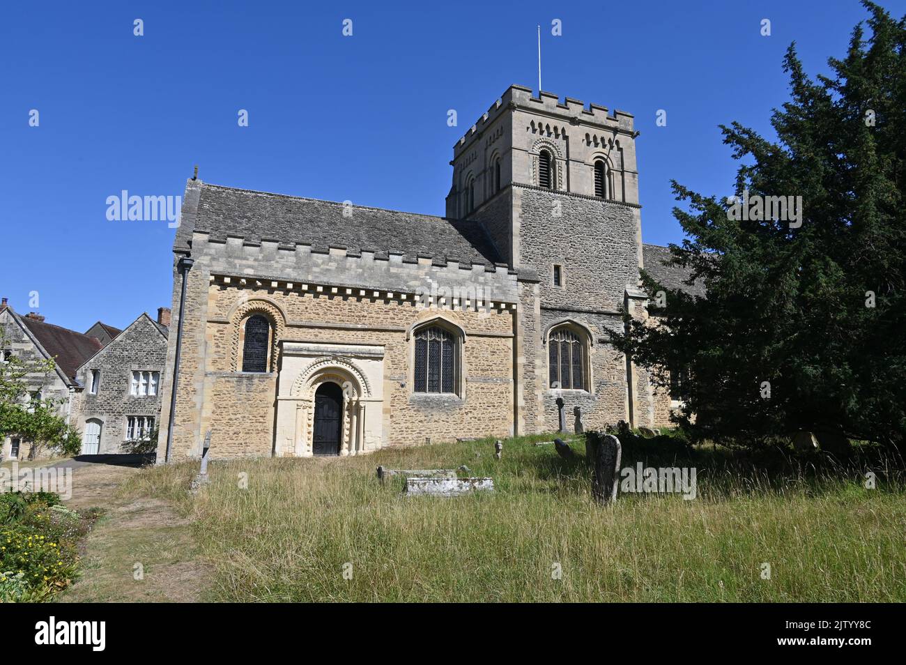 St Mary's Church in the village of Iffley which lies just south of the ...