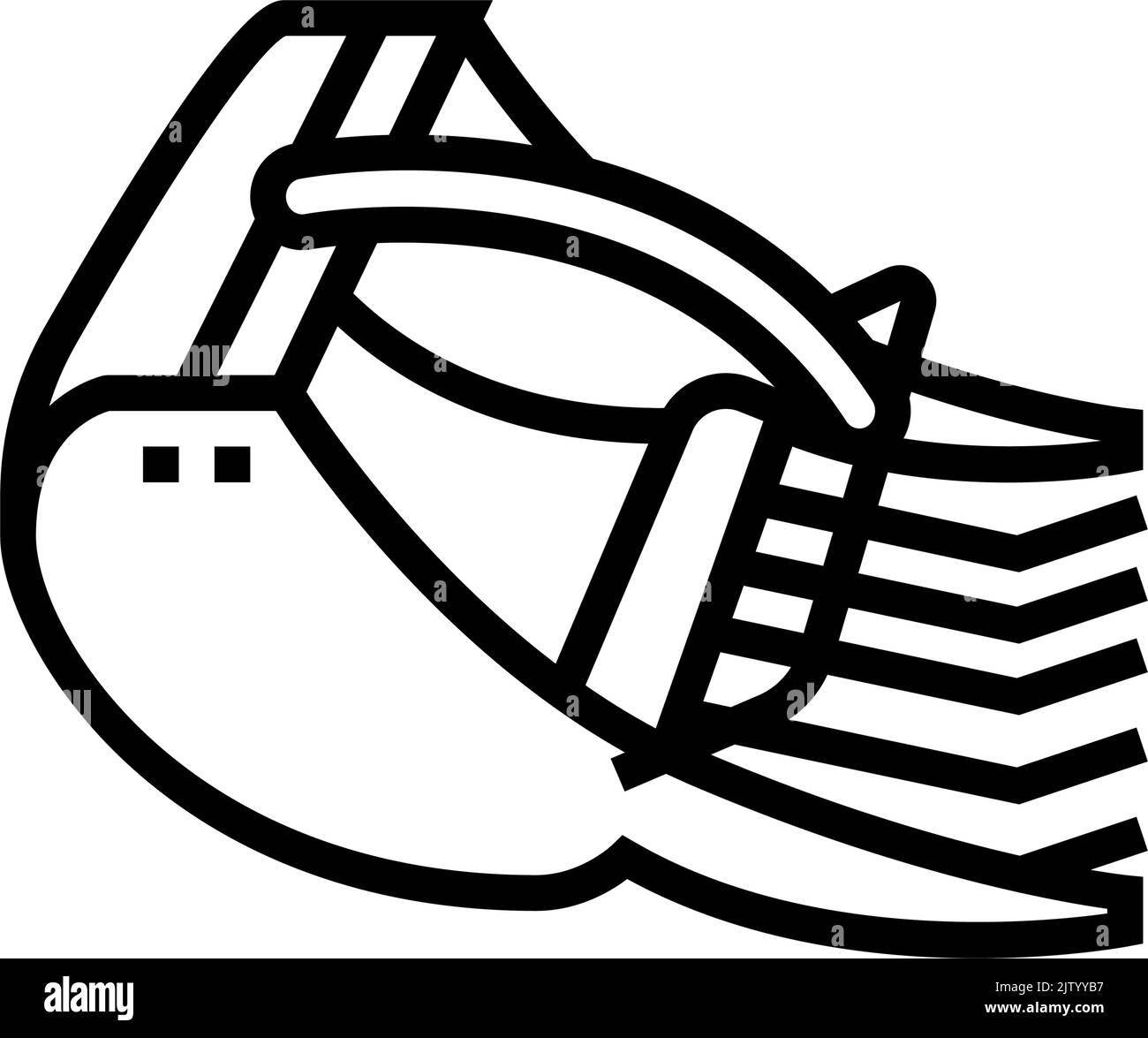 tool blueberry line icon vector illustration Stock Vector Image & Art ...