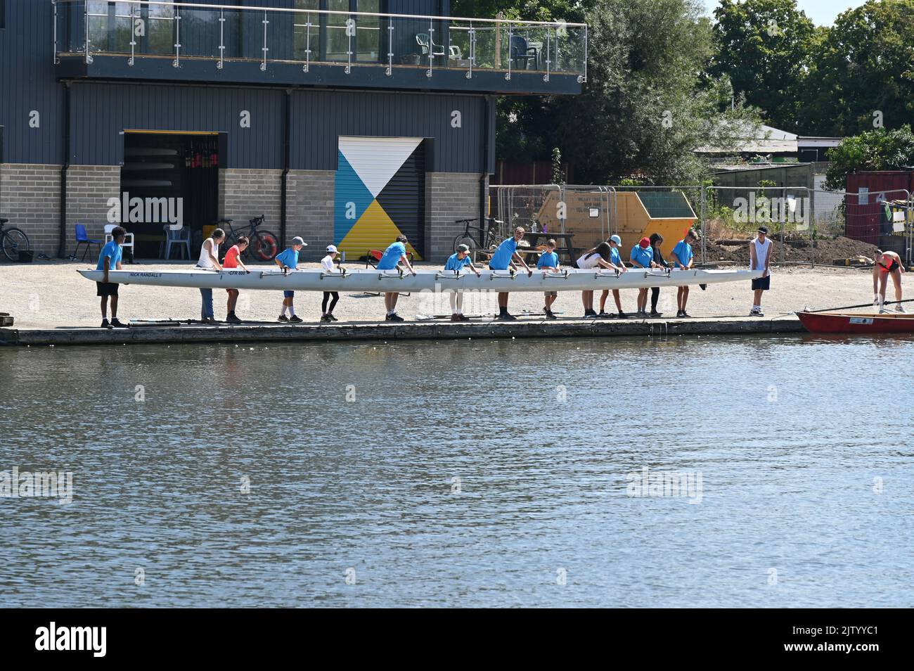 Falcon Rowing and Canoeing Club is on the banks of the River Thames ...