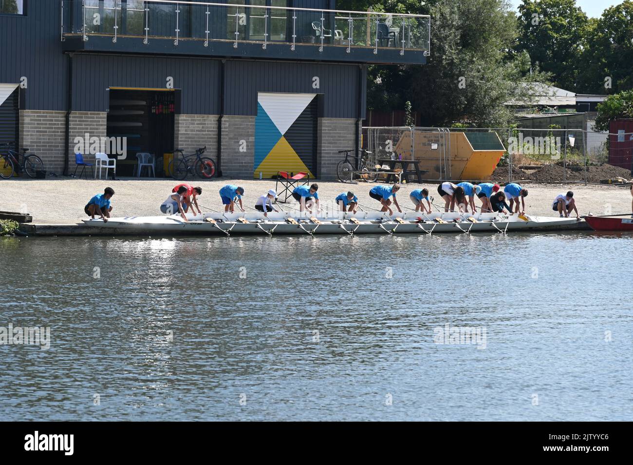 Falcon Rowing and Canoeing Club is on the banks of the River Thames ...