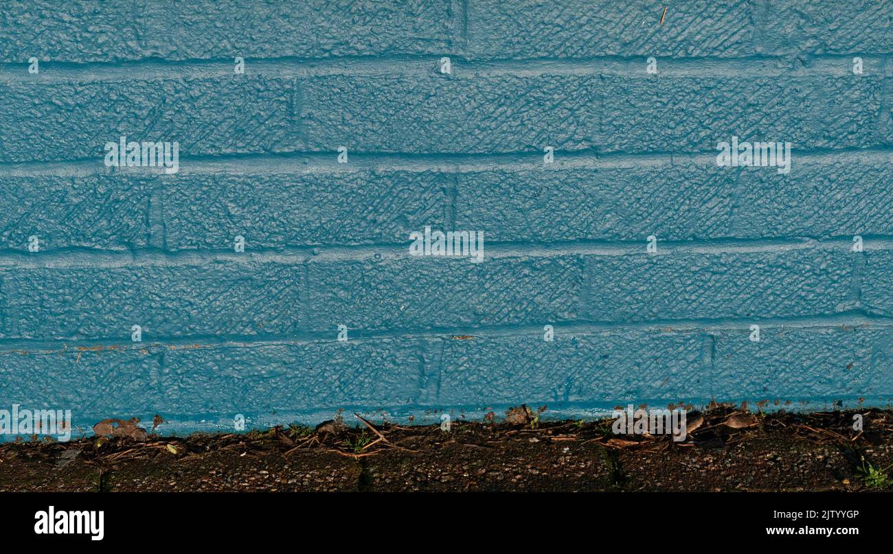 painted wall turquoise paint Stock Photo - Alamy