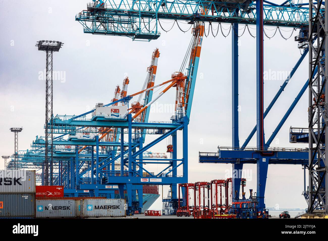 North Sea Terminal Bremerhaven Stock Photo - Alamy