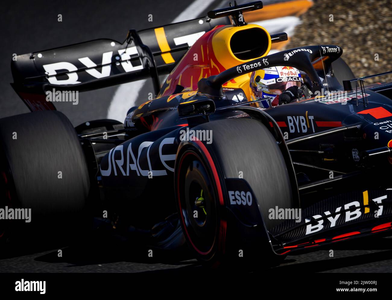 Zandvoort, Netherlands. 02nd Sep, 2022. ZANDVOORT - Max Verstappen (1) with the Oracle Red Bull ...