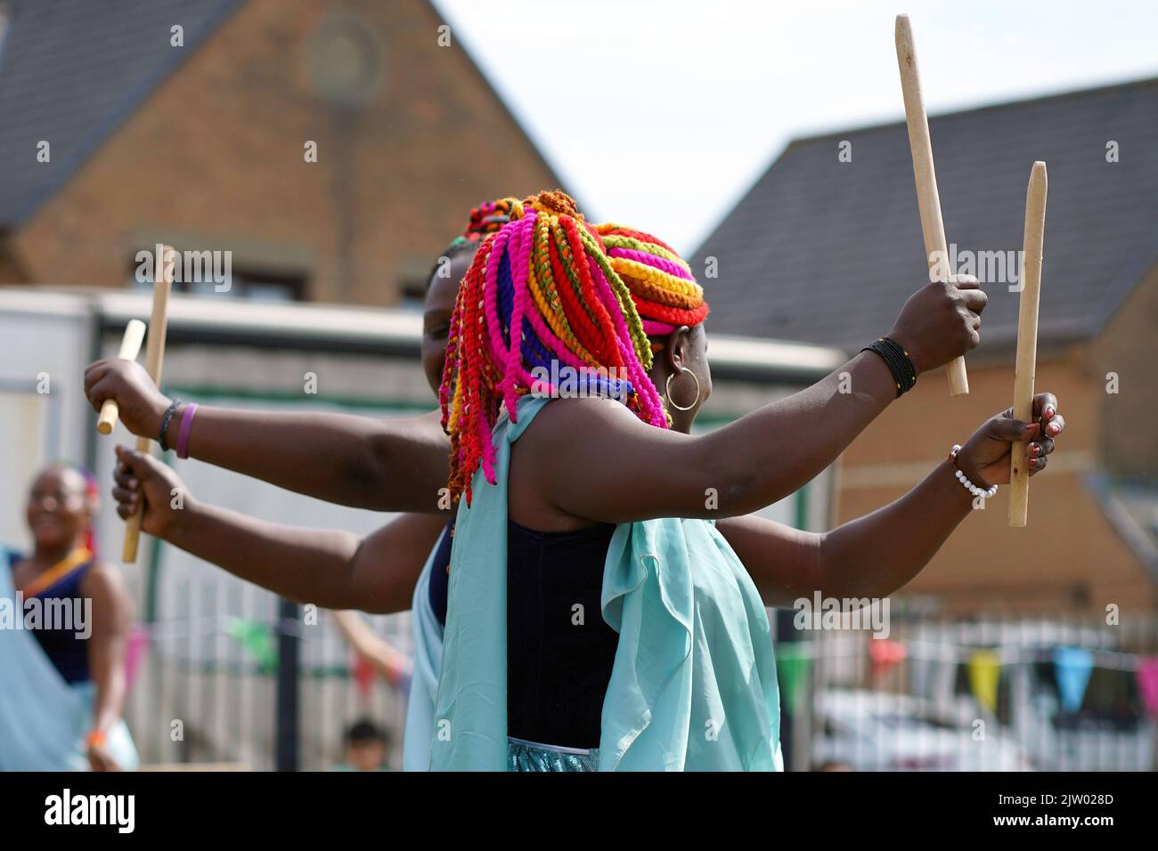 Ingoma Nshya Drummers from Rwanda playing the Clifton Street Festival ...