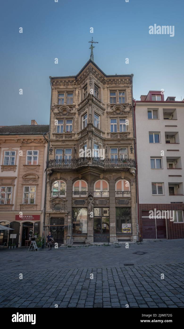Historical Pharmacy Salvator building - Bratislava, Slovakia Stock ...