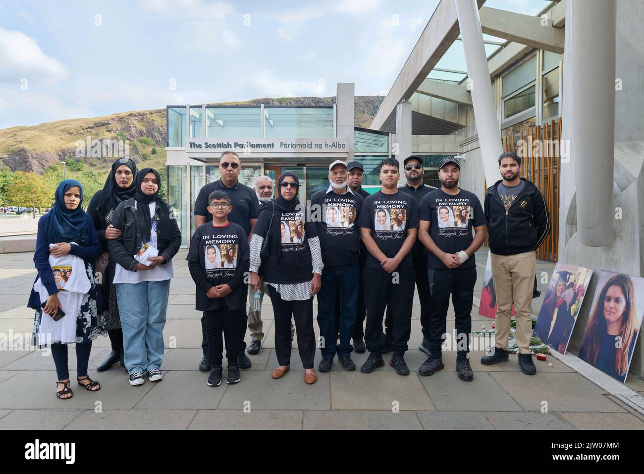 Vigil fawziyah javed hi-res stock photography and images - Alamy