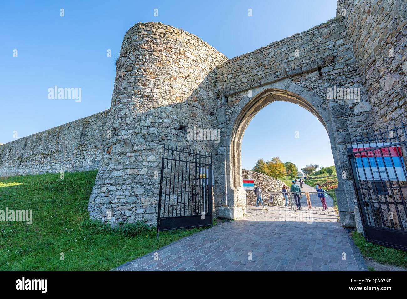 Devin Castle Entrance - Western Moravian Gate - Bratislava, Slovakia ...