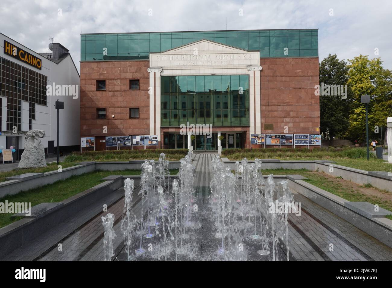 Opole Philharmonic Josef Elsner, Opole, Poland, Eastern Europe Stock ...