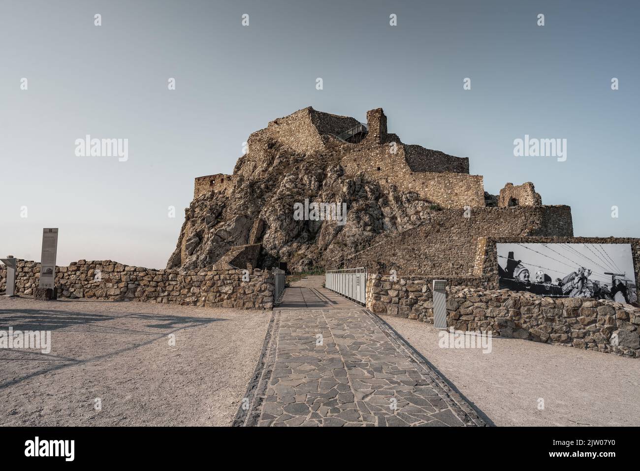 Devin Castle Upper Castle - Bratislava, Slovakia Stock Photo - Alamy