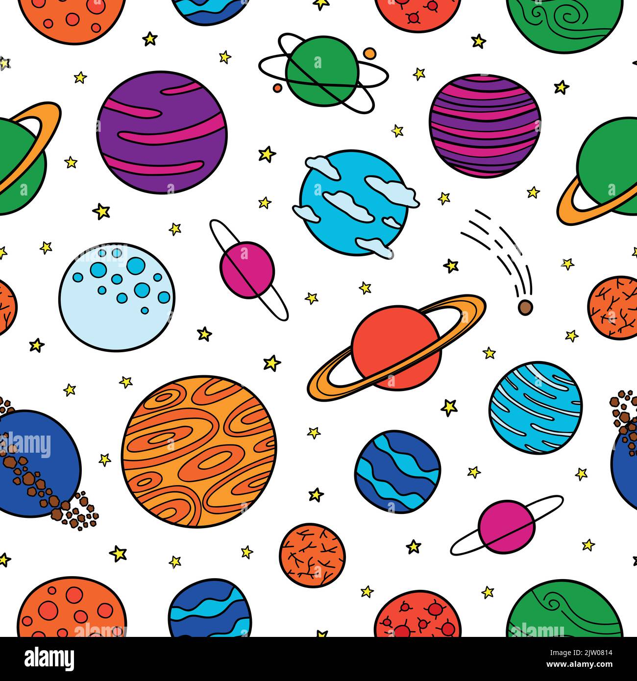 Seamless alien planet surface hi-res stock photography and images - Alamy