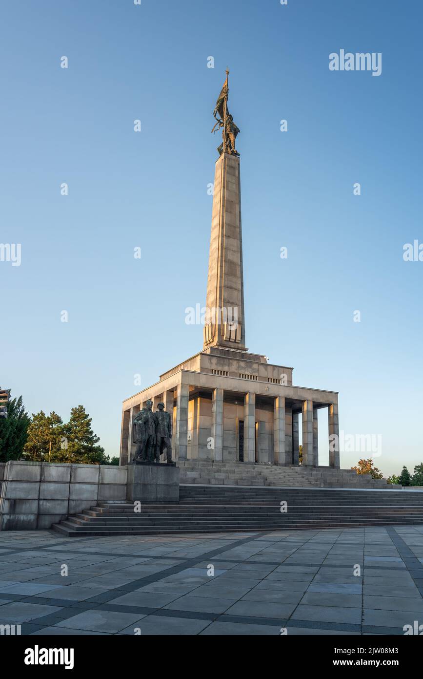 Slavin War Memorial - Bratislava, Slovakia Stock Photo - Alamy