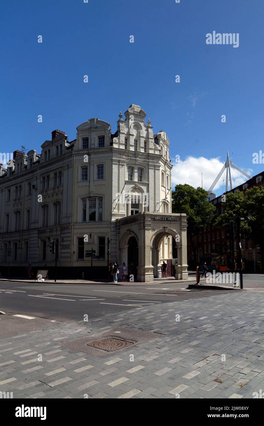 The Angel Hotel, Cardiff city centre. taken 2022 Stock Photo - Alamy