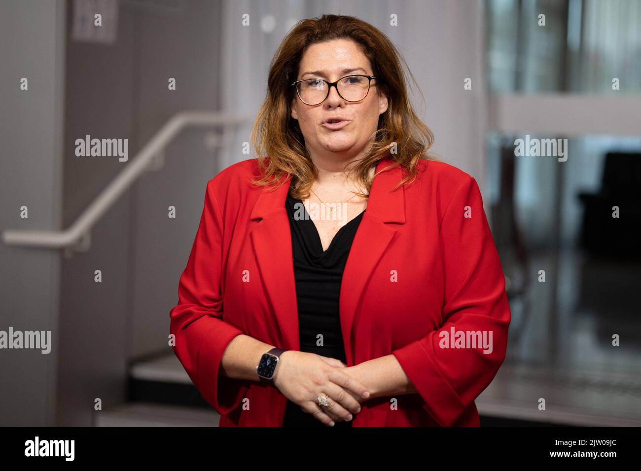 Evry Courcouronnes, France . 02nd Sep, 2022. French minister Sonia ...
