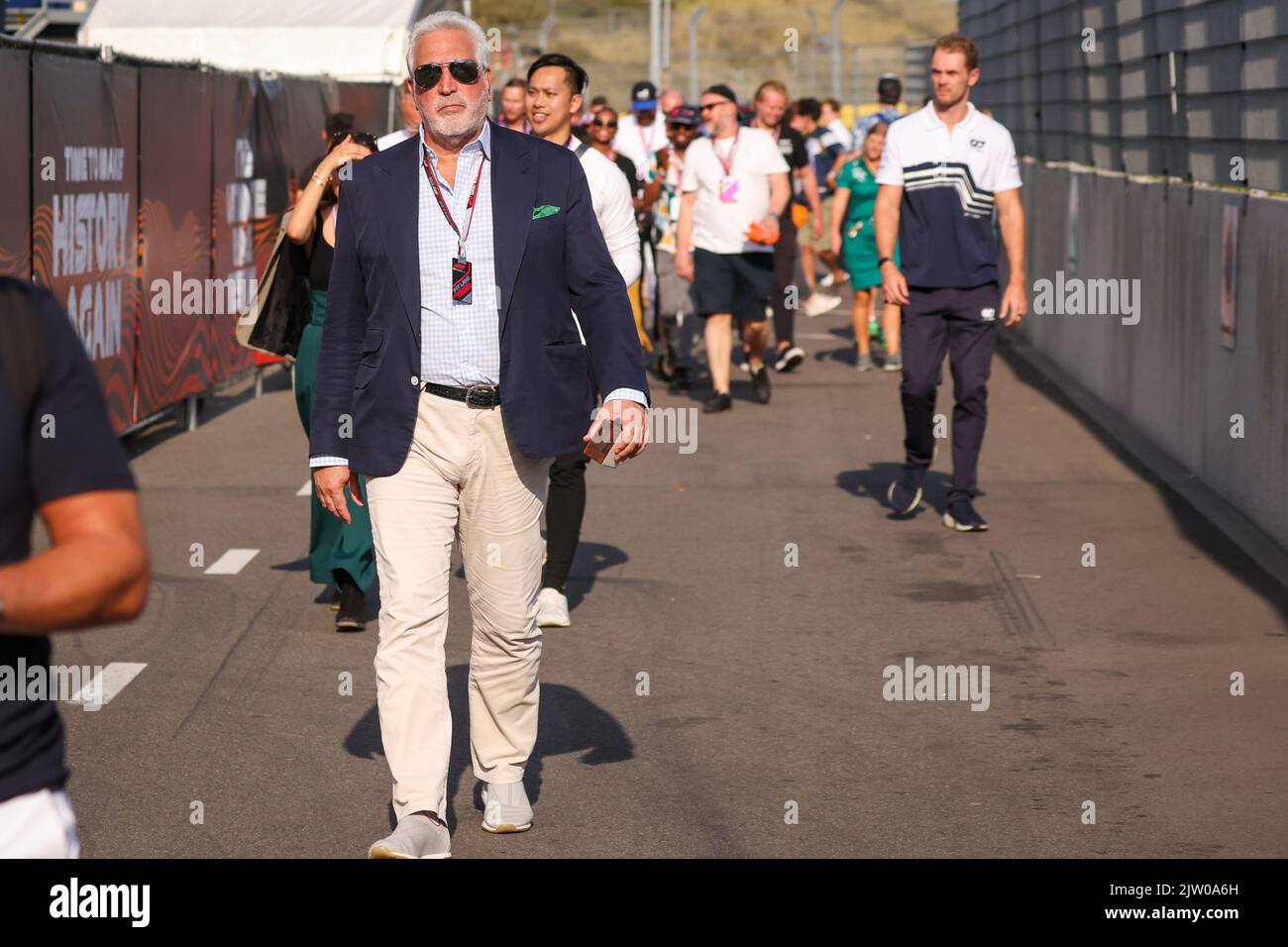 ZANDVOORT, NETHERLANDS - SEPTEMBER 2: Lawrence Stroll prior to the ...