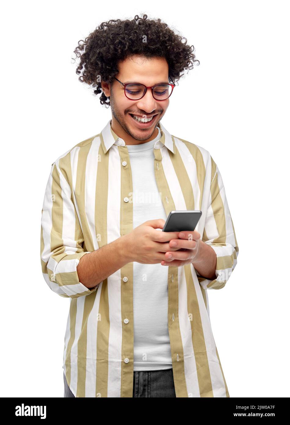 Smiling gadget hi-res stock photography and images - Alamy