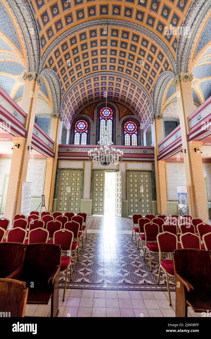 Edirne, Turkey - July 3, 2022: Great Synagogue in Edrine city, Turkey ...